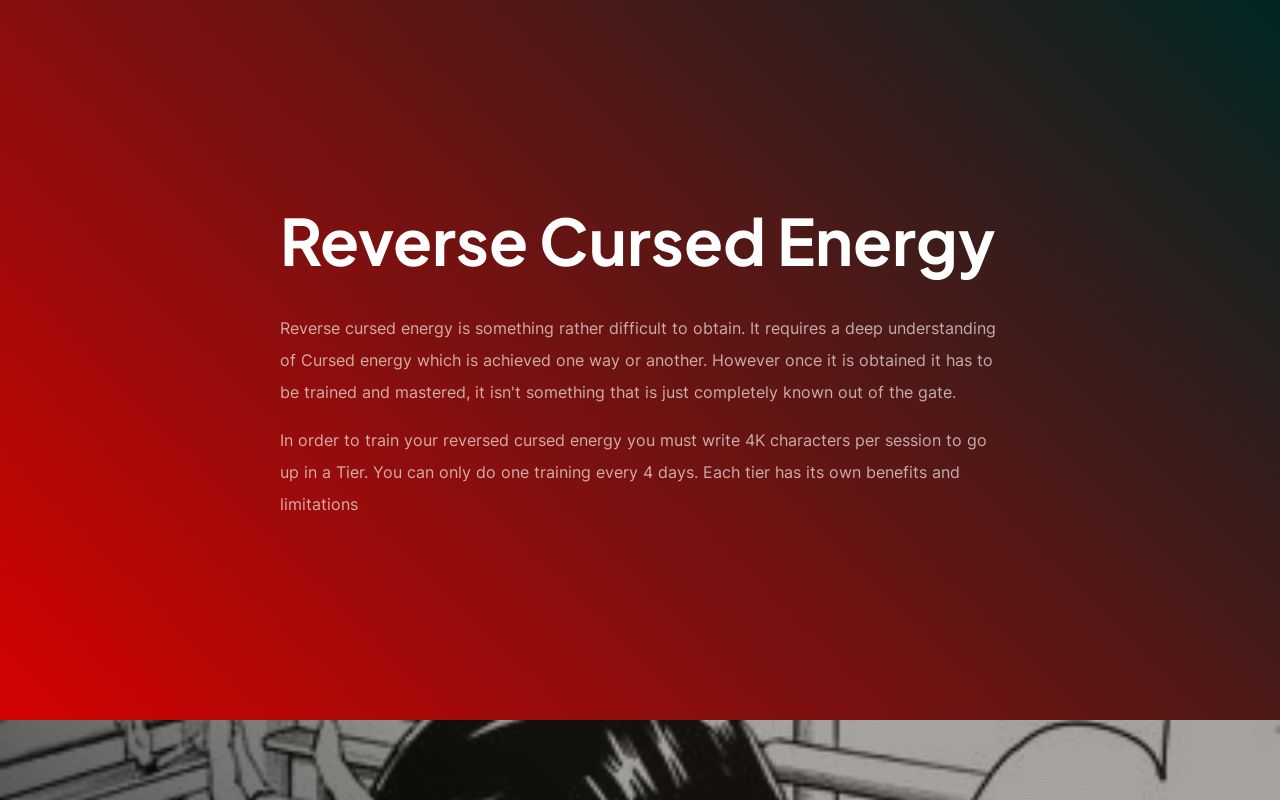 Reverse Curse Energy System